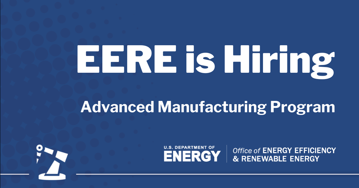 EERE Hiring: Office Directors and Technical Projects Officer Managers ...