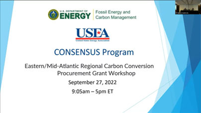 Eastern & Mid-Atlantic Regional Carbon Conversion/Utilization ...