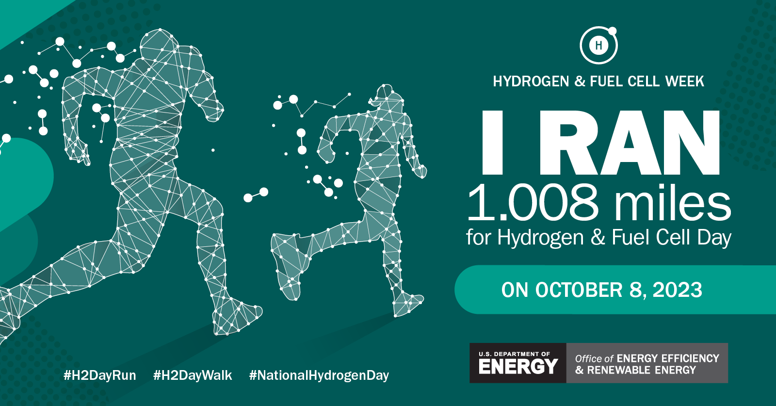 Hydrogen and Fuel Cell Day Walk/Run Resources | Department of Energy
