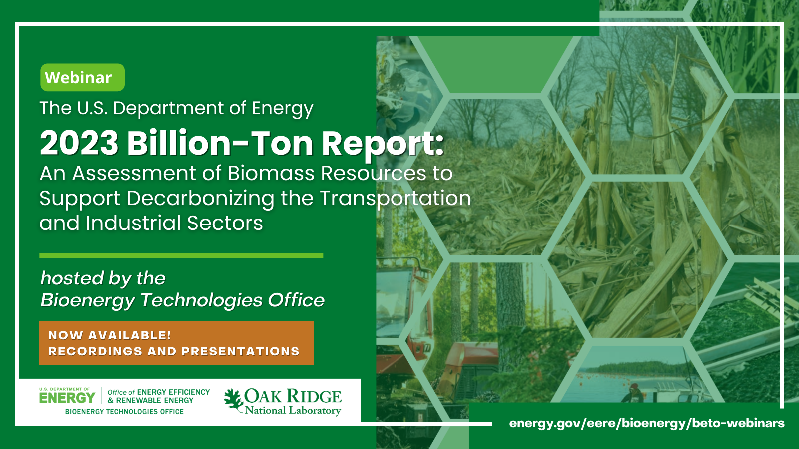 2023 Billion-Ton Report: An Assessment of U.S. Renewable Carbon ...