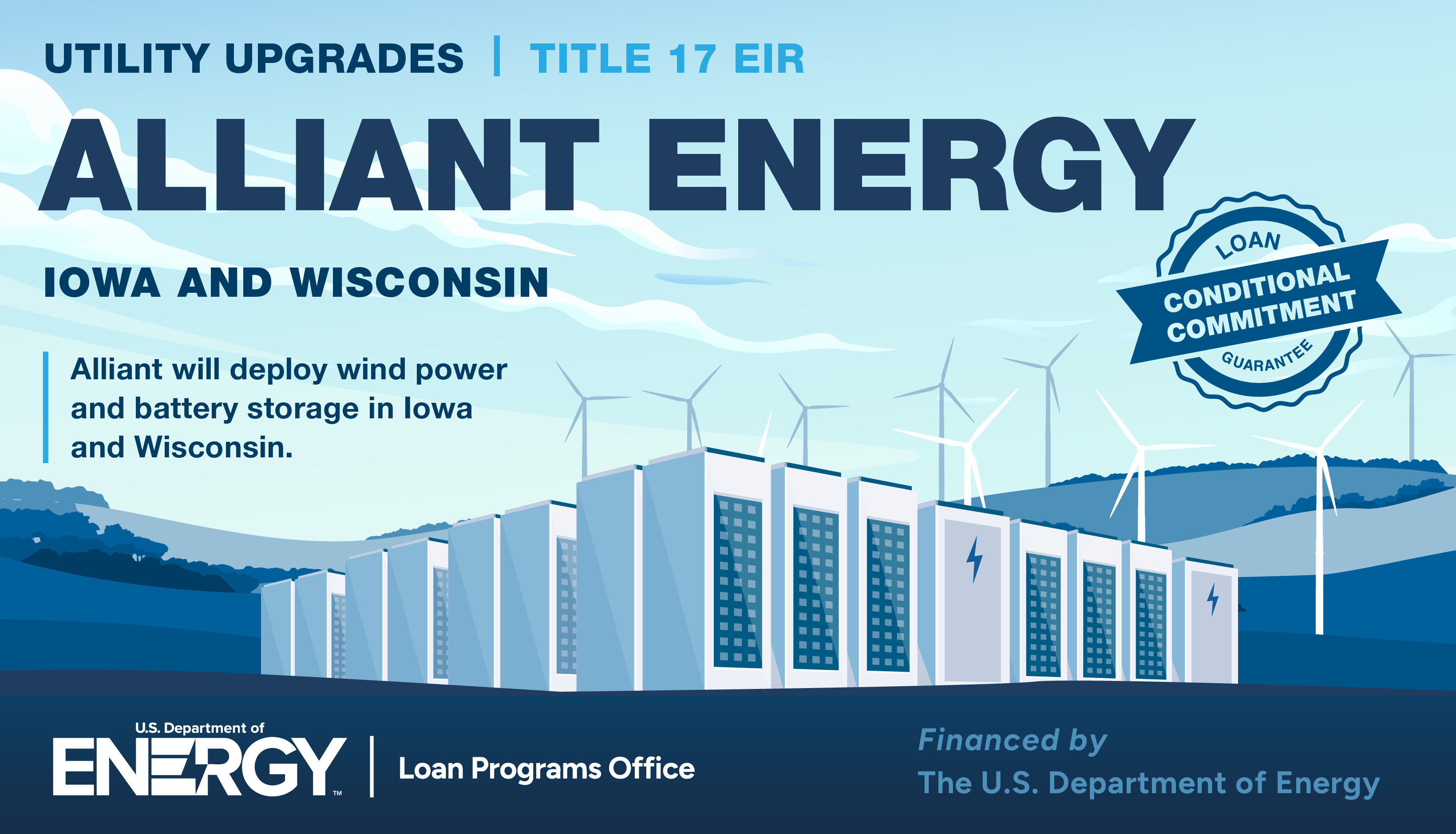 LPO Announces Conditional Commitment to Alliant Energy to Improve Grid ...