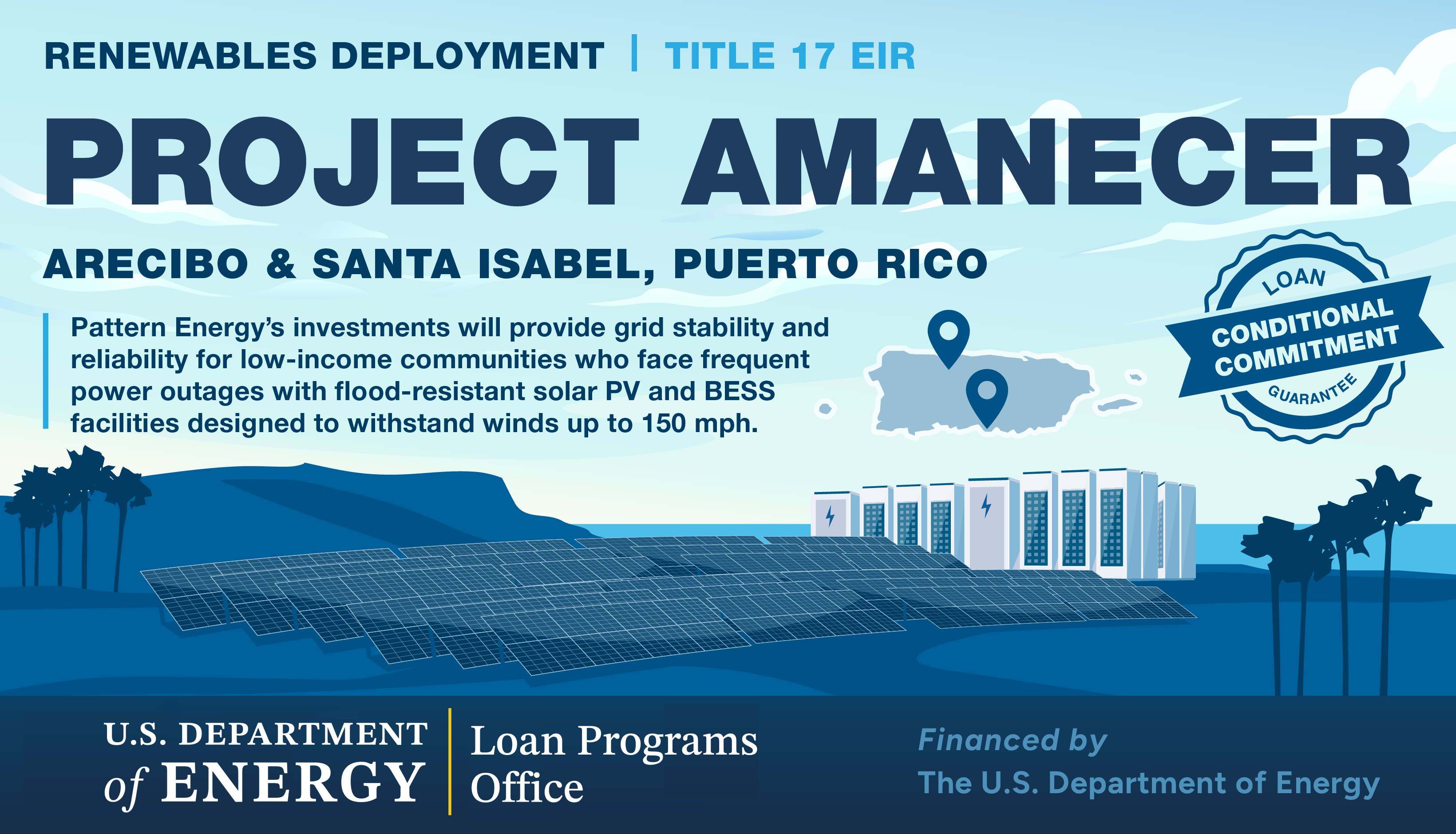 LPO Announces Conditional Commitment to a Subsidiary of Pattern Energy ...