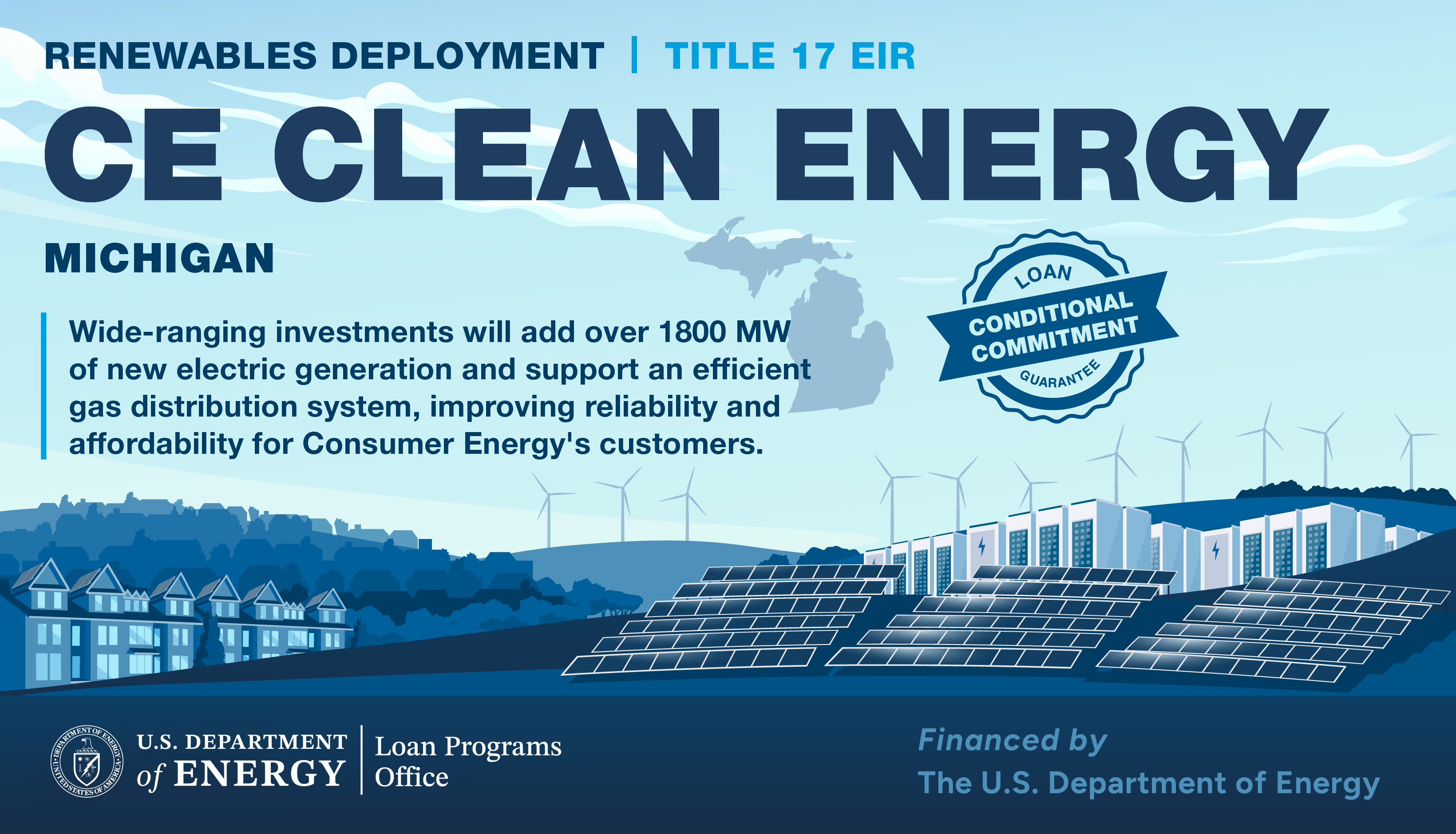 LPO Announces Conditional Commitment to Consumers Energy to Help Lower ...