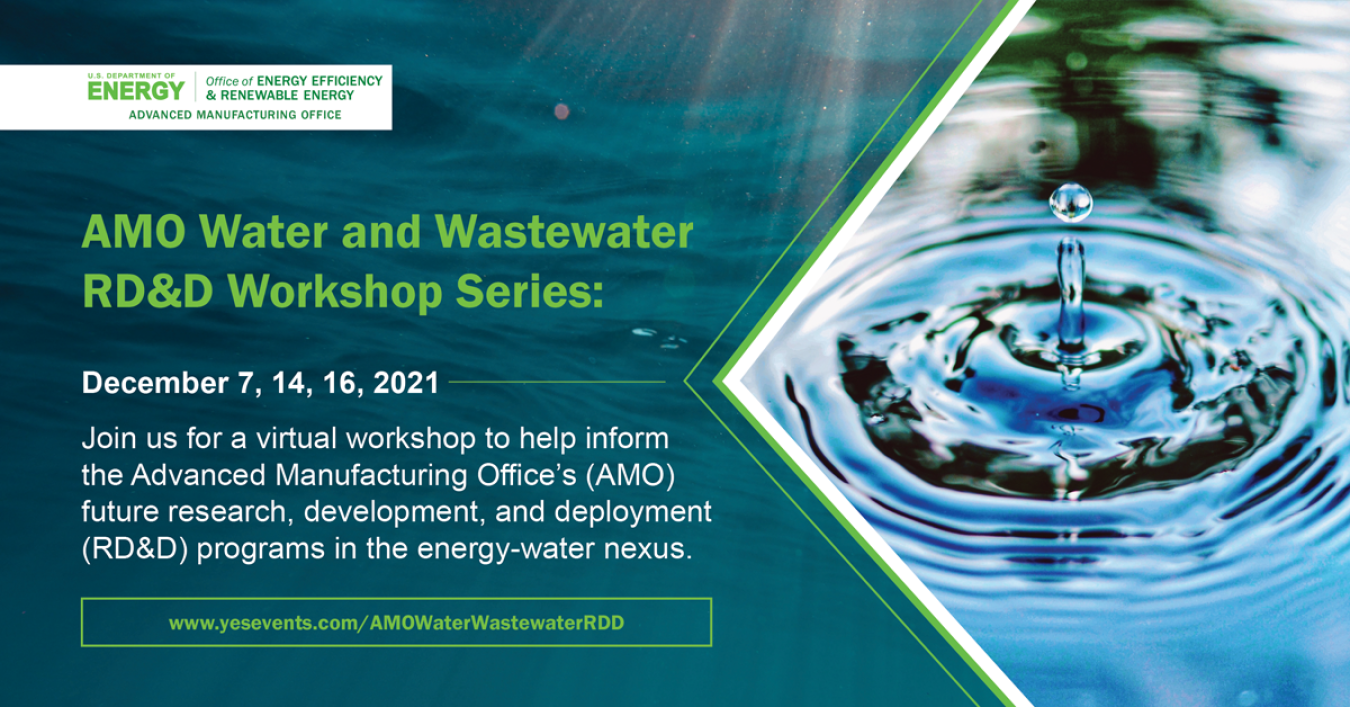 Day 2: Water & Wastewater RD&D Series | Department of Energy