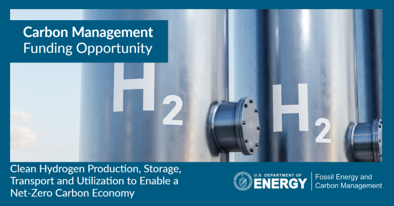 Funding Notice: Clean Hydrogen Production, Storage, Transport and ...