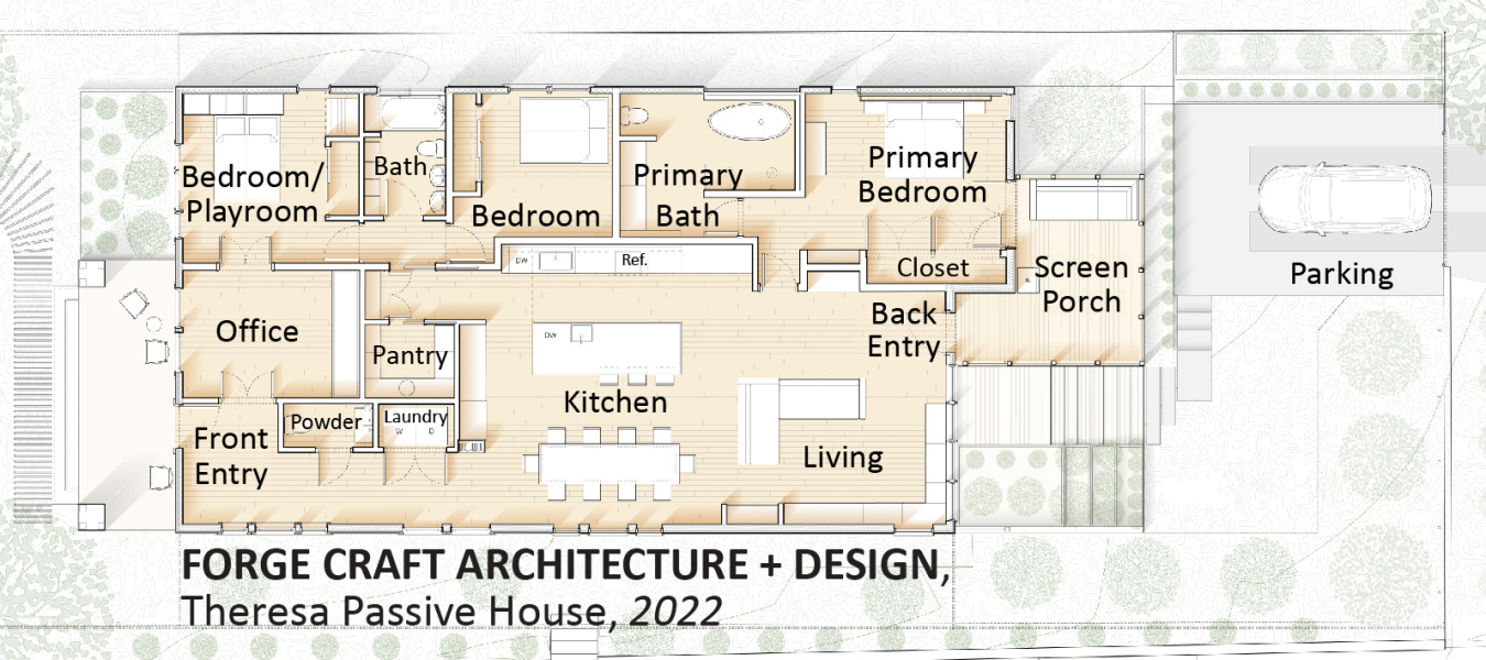 DOE Tour of Zero: Theresa Passive House by FORGE CRAFT ARCHITECTURE ...