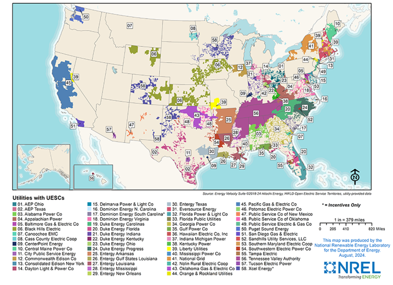 Utilities Offering Federal Utility Energy Service Contracts ...