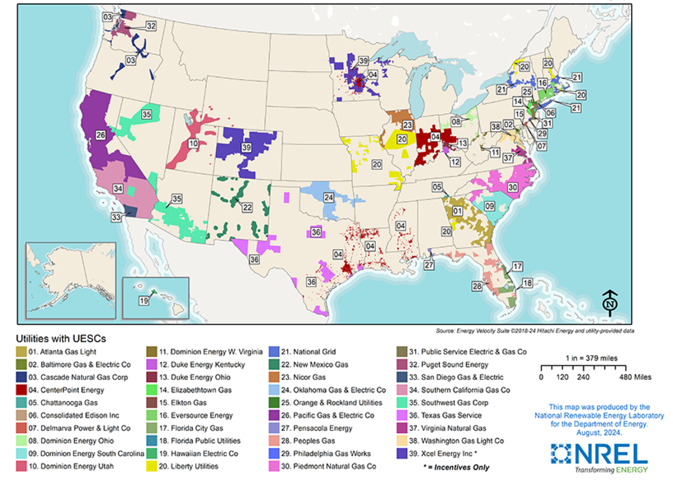 Utilities Offering Federal Utility Energy Service Contracts ...