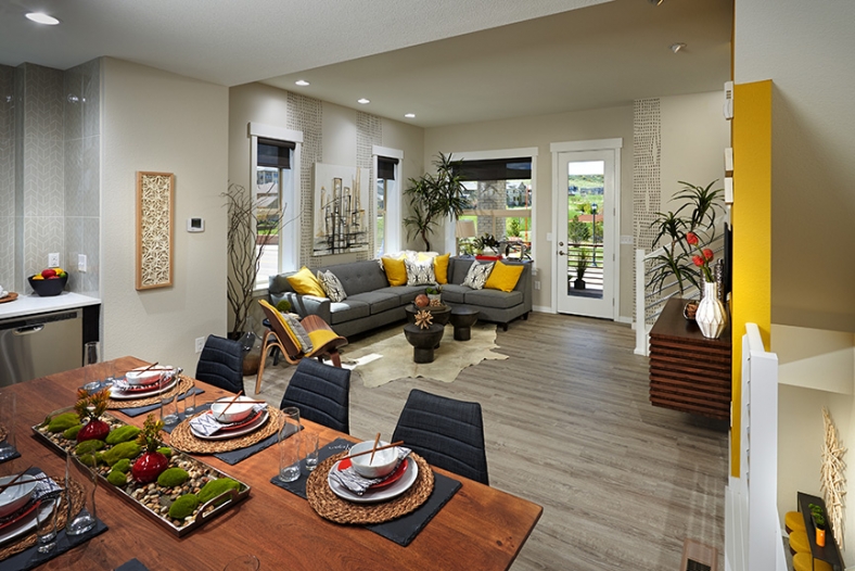 DOE Tour of Zero: Row Homes at RidgeGate by Thrive Home Builders ...