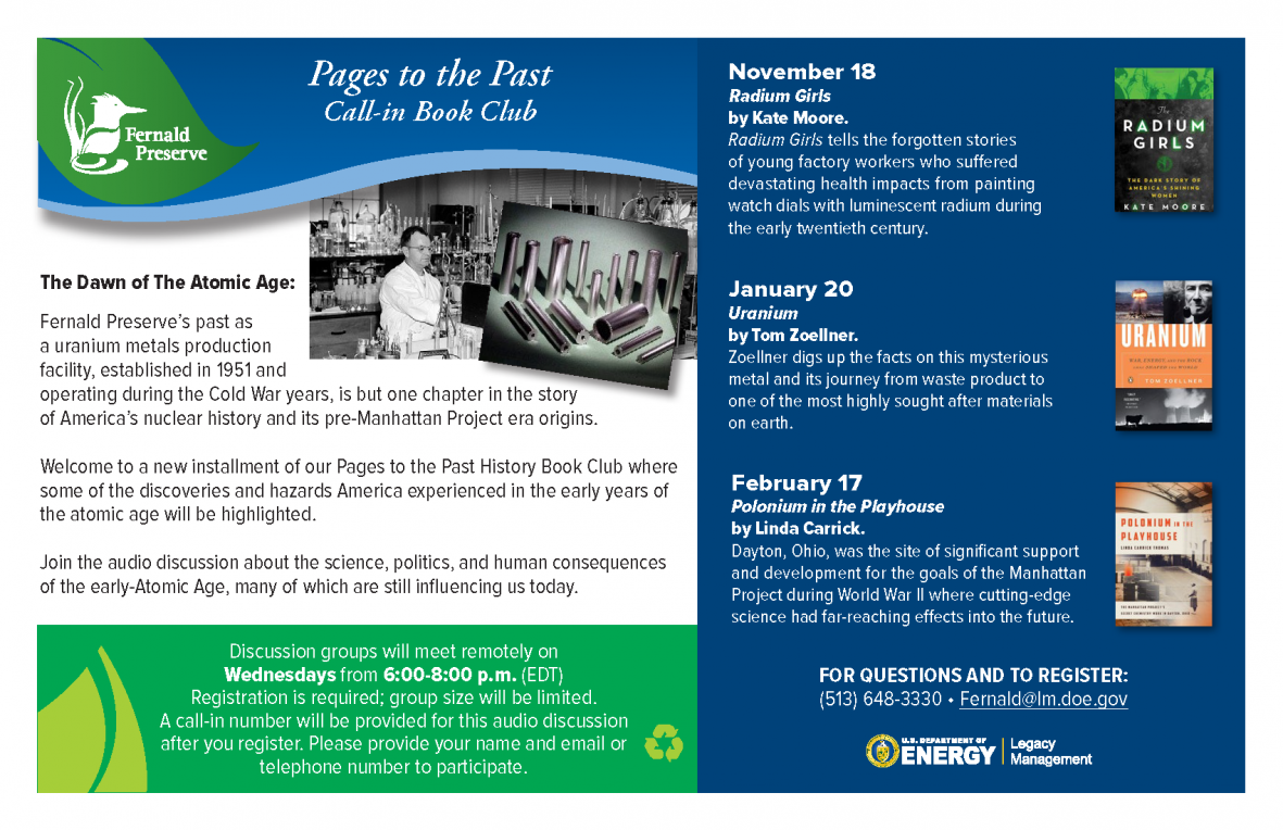 Explore Programs and Meetings at the Fernald Preserve Visitors Center ...