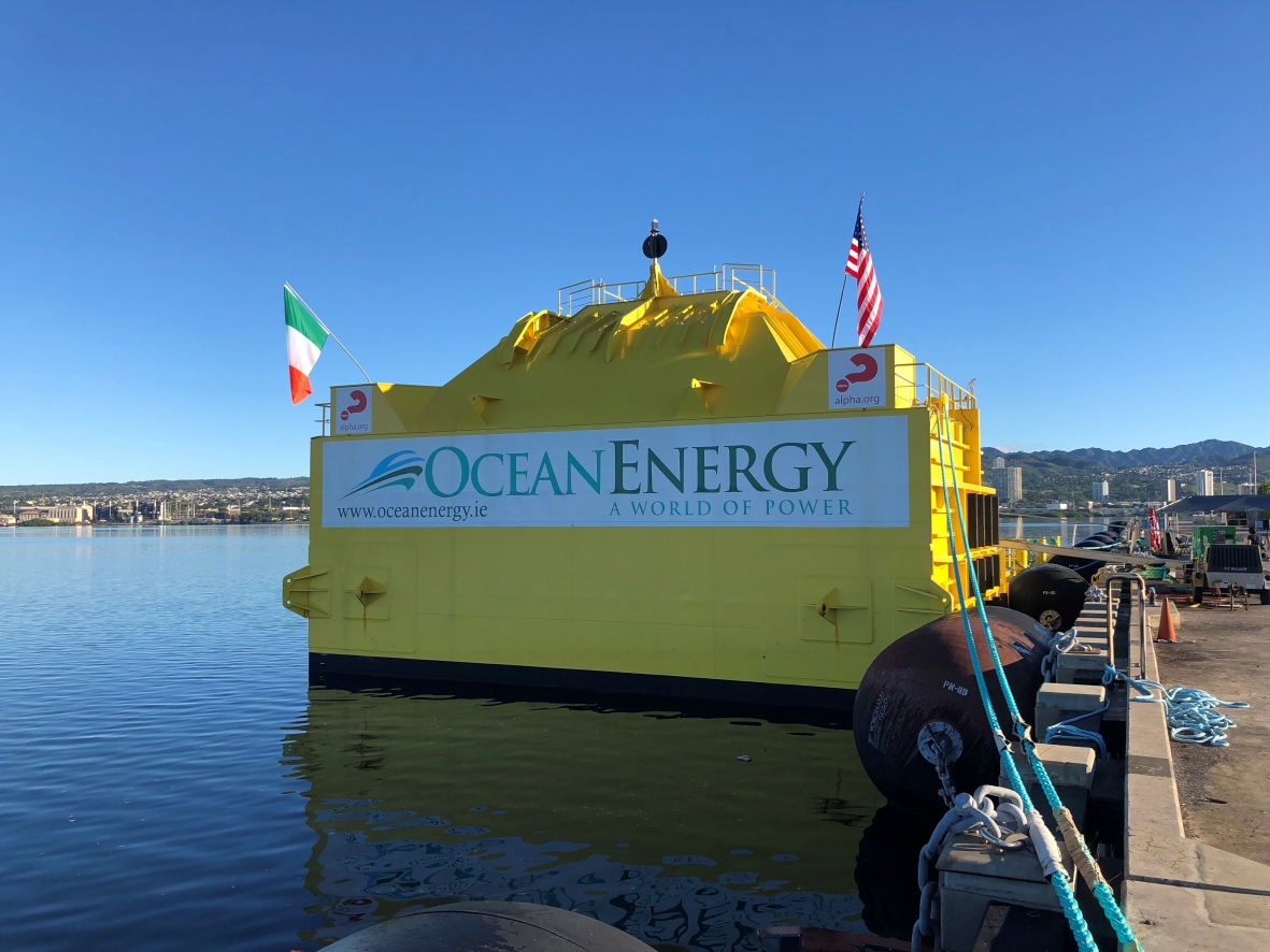 Ocean Energy Buoy Ribbon Cutting Ceremony | Department of Energy