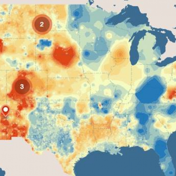 Mapping Geothermal Heat Flow and Existing Plants | Department of Energy