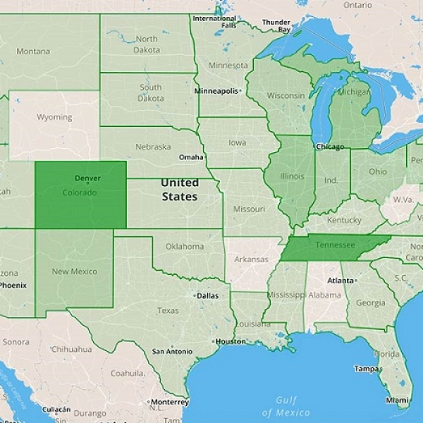 EERE Success Stories Projects Map | Department of Energy