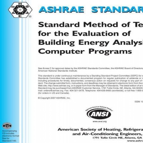 ASHRAE Standard 140 Maintenance and Development | Department of Energy